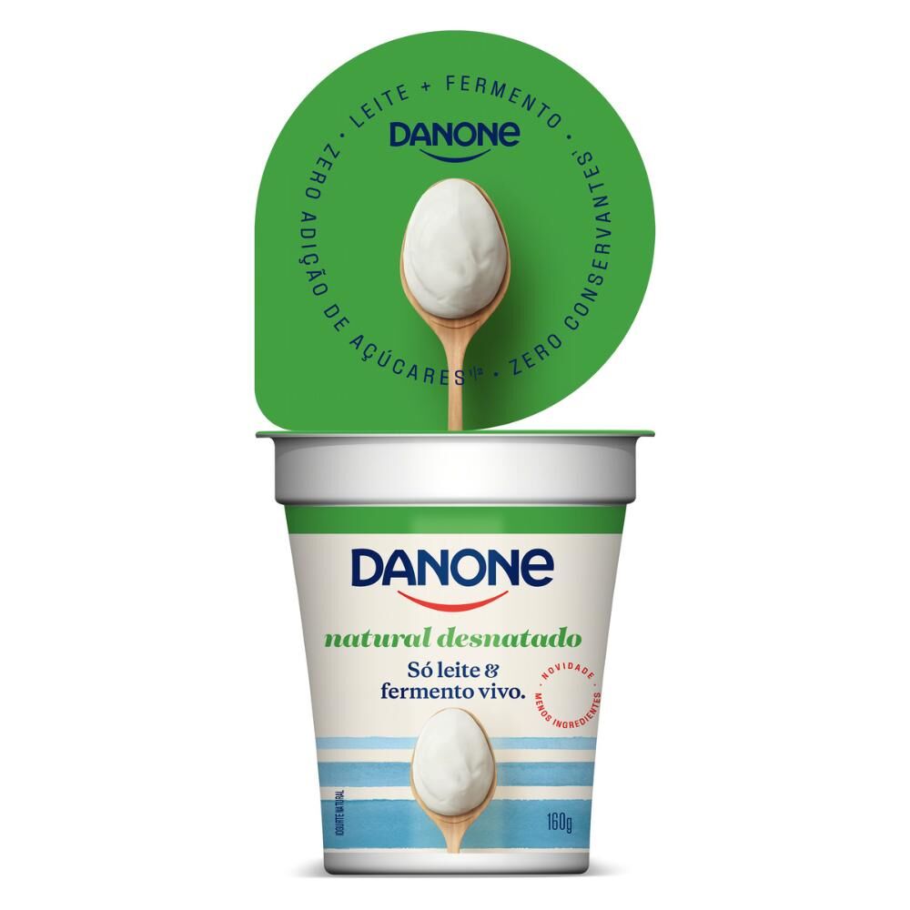 Iogurte Natural DANONE Desnatado 160g